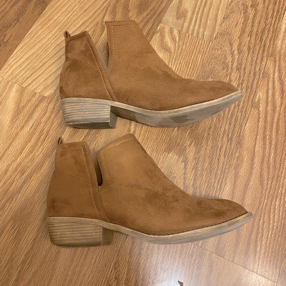 Shoes | Brown Suede Ankle Boots | Poshmark